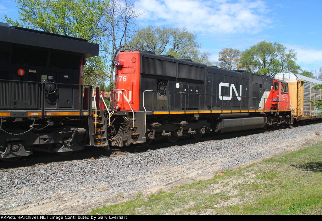 CN SD75I #5676